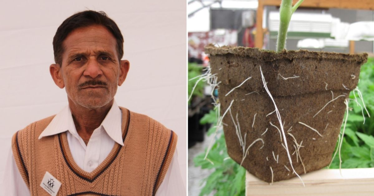 Gujarat Farmer Gopal Singh Made Pots From Dug To Save Environment