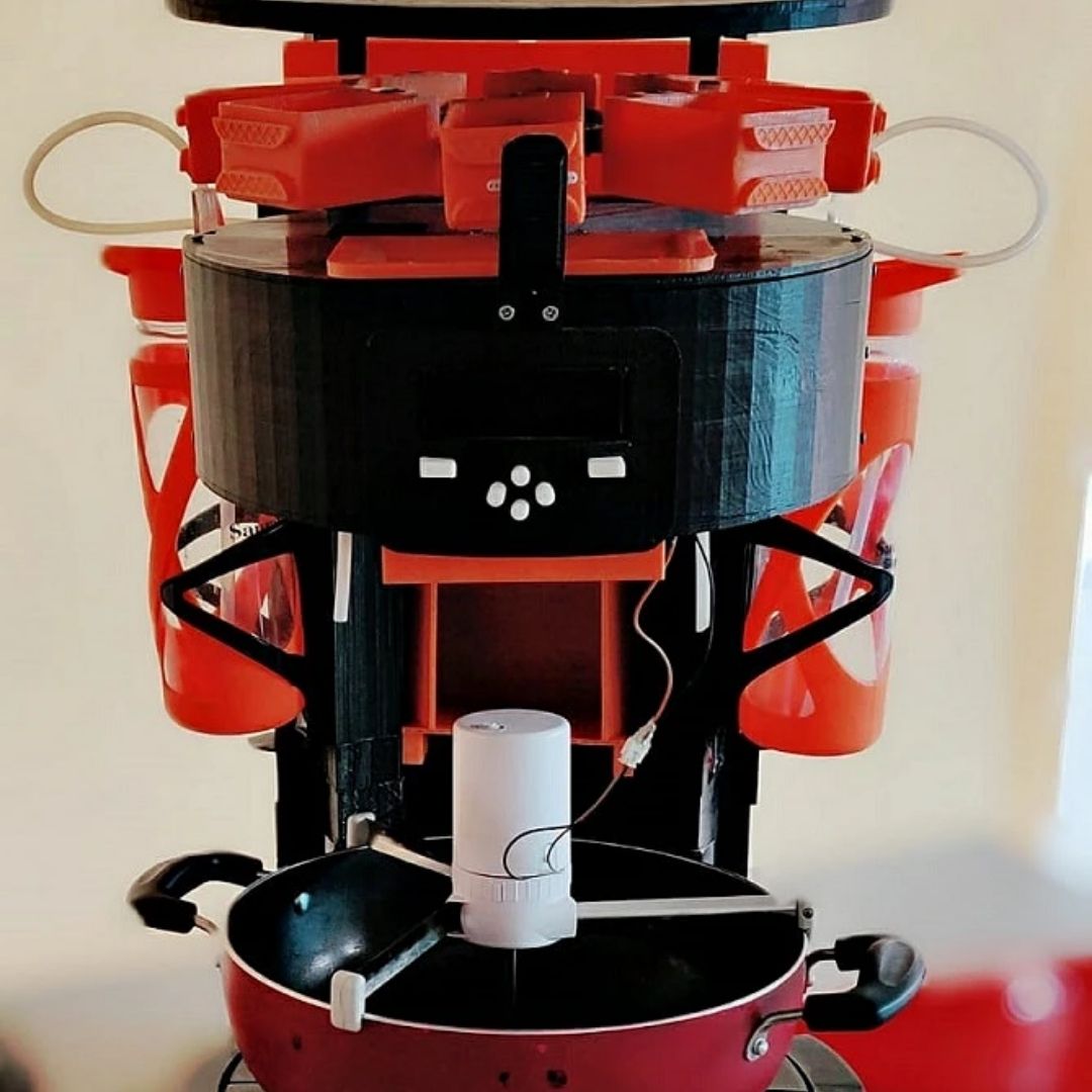 Automatic Cooking Robot Robocook By Abhishek Bhagat