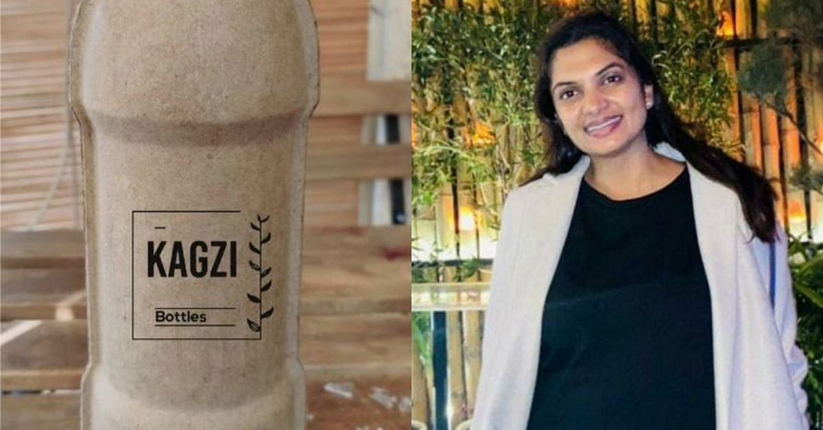 Eco Friendly Bottle From Paper Say No To Plastic By Woman Entrepreneur